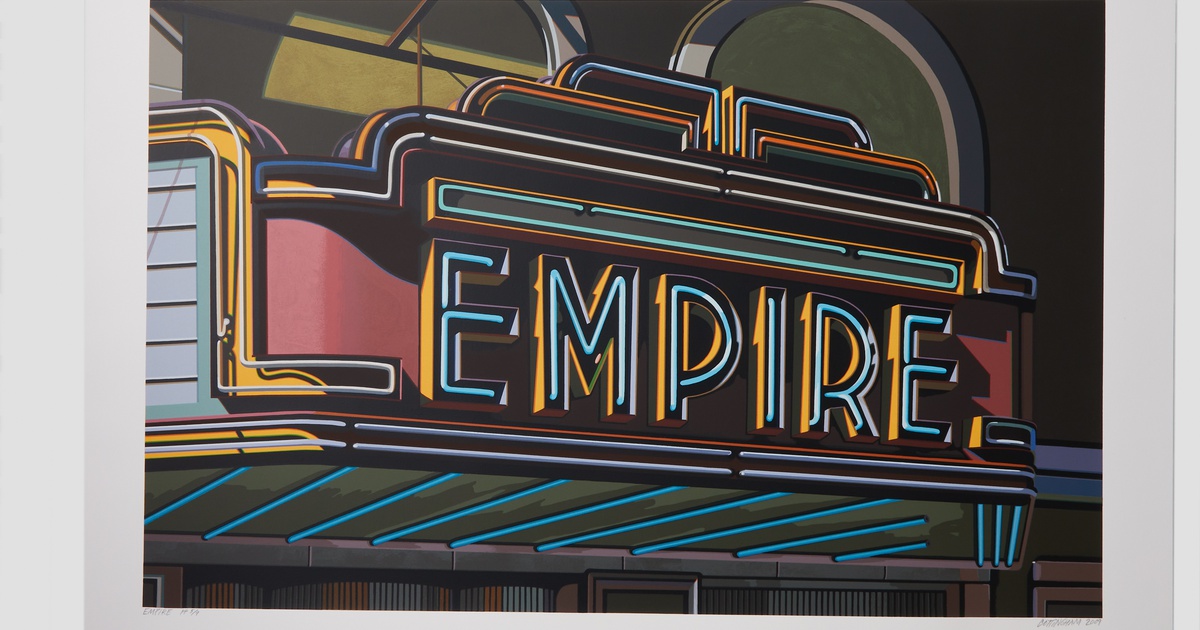 Just In: Robert Cottingham | Zane Bennett Contemporary Art